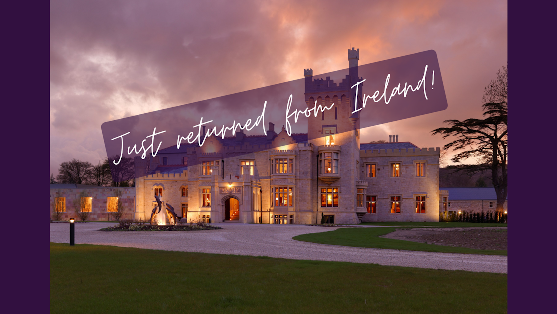 Call Judith if you want to arrange your own castle stay in Ireland ...