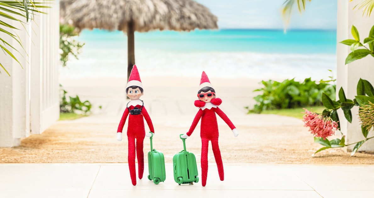 The Elf on the Shelf® Goes Tropical – Only at Beaches Turks & Caicos ...